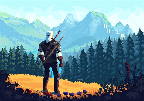 Visit Kaer Morhen Witcher Pixel Art By Me Rgaming