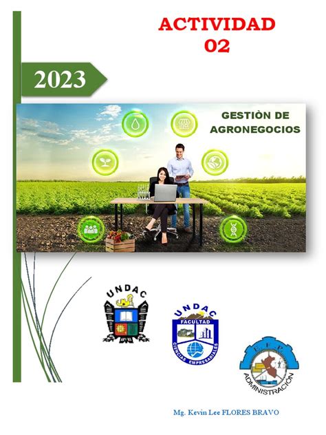 Actividad 02 G De Agronegocios Pdf Marketing Agricultura