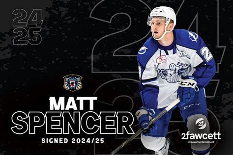 Panthers Sign Defenceman Matt Spencer Nottingham Panthers