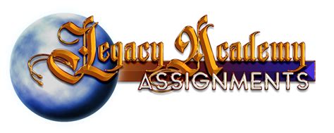 Assignments By Legacyacademy On Deviantart