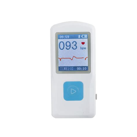 Portable Handheld Ecg Machine With Bluetooth And Usb Accurate Heartbeat