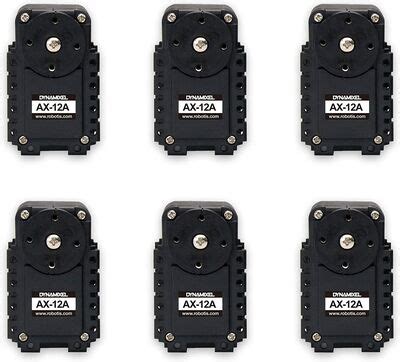 Dynamixel AX 12A Smart Robot Actuator Bulk Paket 6 Adet Servo Motor