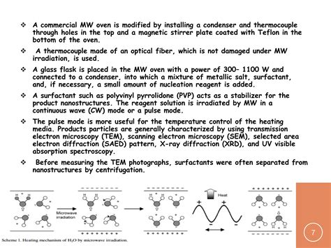 Microwave Assisted Synthesis Of Metallic Nanostructures Ppt