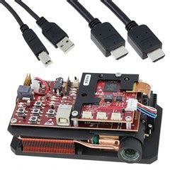 DLPDLCR3010EVM G2 DLPDLCR3010EVM RED PCBa With USB 2 0 Type B