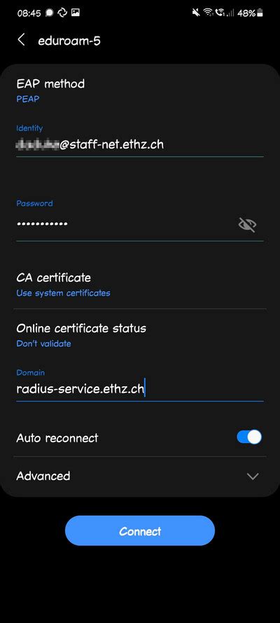 Eduroam Wifi On Android Isg D Phys Readme Wiki