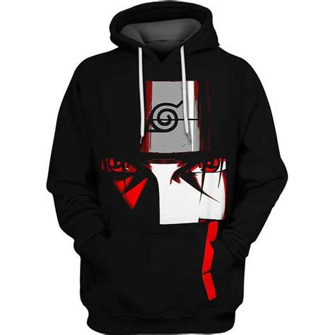 Itachi Uchiha Eyes Naruto Over Print 3d Zip Hoodie Teeruto