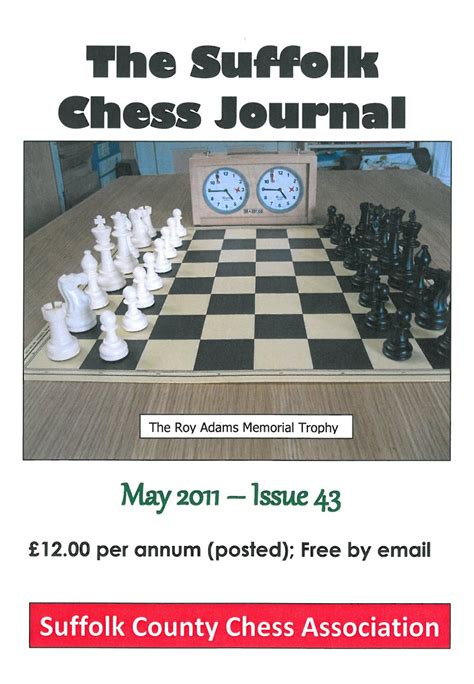 the suffolk chess journal r i p suffolk chess