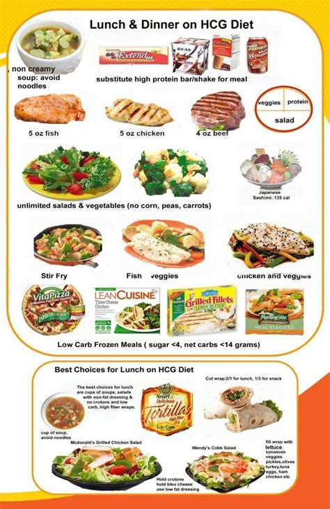 500 800 Calorie Hcg New Foods Artofit