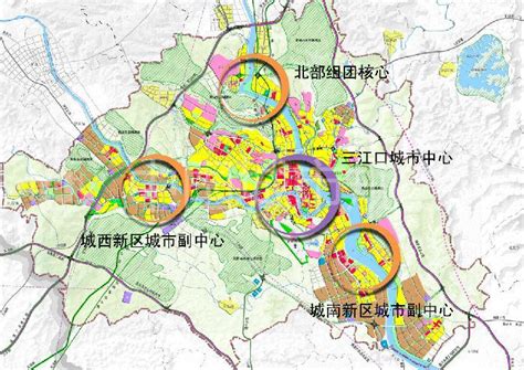 绵阳市三江六岸地区规划及城南次中心城市设计 资源频道 中国城市规划网