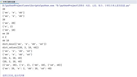 Python学习 字典 Csdn博客