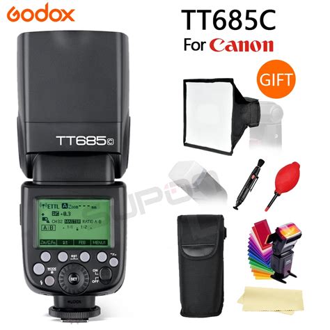 Godox TT685 TT685C Speedlight 2 4G Wireless HSS 1 8000s TTL Camera