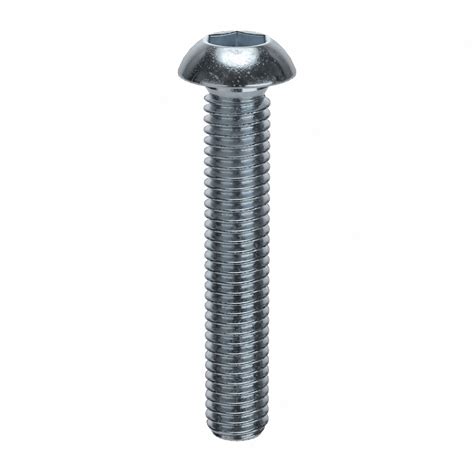 M6 1 Thread Size 35 Mm Lg Socket Head Cap Screw 164l76l07151060