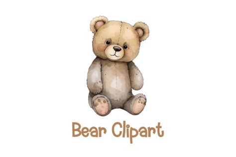 Teddy Bear Vector Graphic By Nbshopdesign · Creative Fabrica
