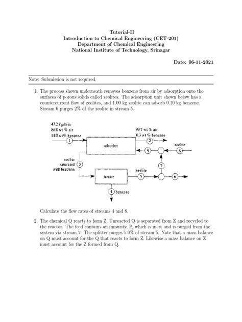 Tutorial Ii Pdf Adsorption Humidity