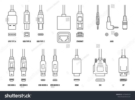 Pc Connection Port Symbol Over 8 406 Royalty Free Licensable Stock Illustrations Drawings