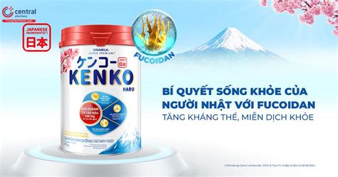 [CHÍNH HÃNG] Sữa bột Kenko Haru bảo vệ sức khỏe cho người cao tuổi