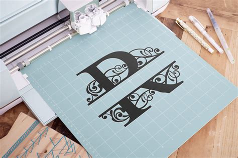 Letter R Split Monogram Svg Split Monogram Svg Letter R Cricut By