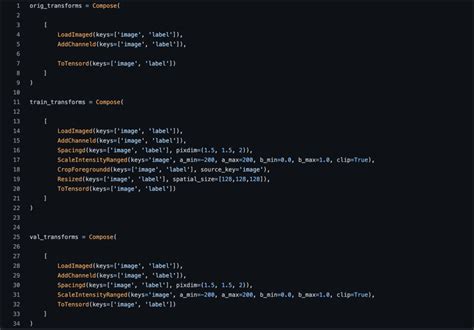 使用 monai 和 pytorch 预处理 3d volumes以进行肿瘤分割 monai深度学习预处理 csdn博客