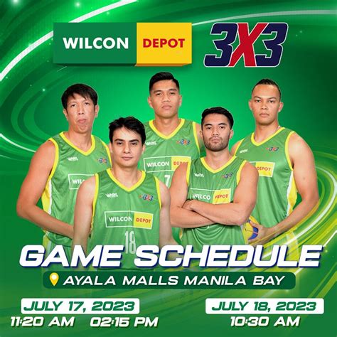 Wilcon Depot Support Wilcon Depots 3x3 Team During Leg