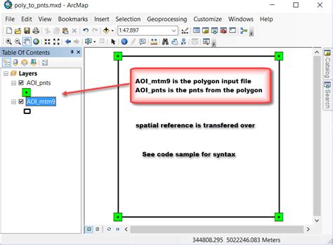Extracting Vertices From A Polygon To Create Coord Esri Community