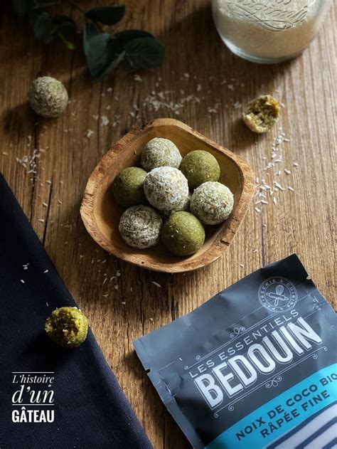 Energy Balls Au Thé Matcha And Coco Noix De Coco Coco Matcha