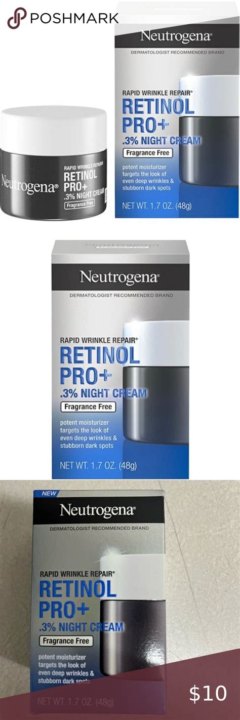 Neutrogena Rapid Wrinkle Repair Retinol Pro 0 3 Night Cream Nib In