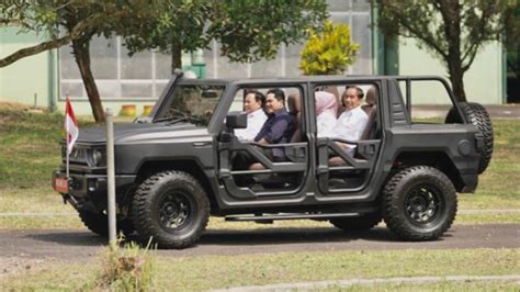 Gaharnya Spesifikasi Mobil Yang Dipakai Prabowo Sopiri Erick Thohir Dan Jokowi