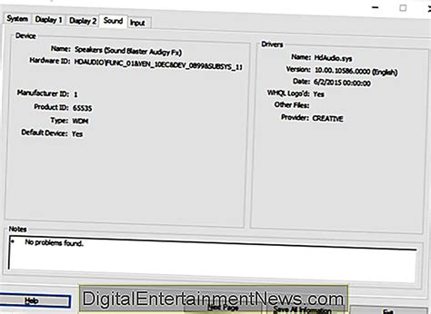 Как использовать диагностику Directx в Windows
