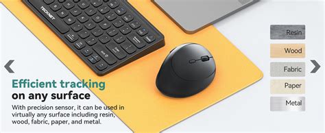 Amazon TECKNET Ergonomic Mouse 4800 DPI Wireless Vertical Mouse