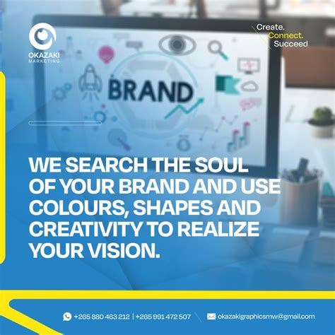 Okazaki Graphics On Linkedin The Visual Identity Of A Brand