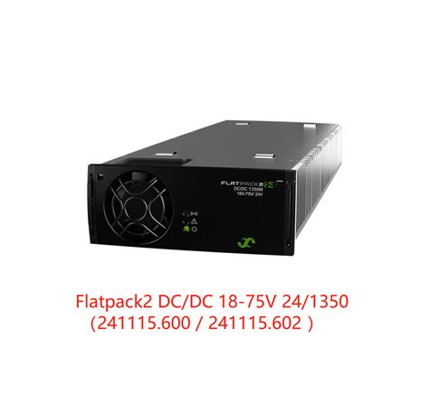 Eltek Flatpack2 Dcdc 18 75v 48v 1350w Part No241115602