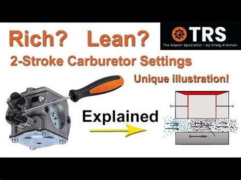 How adjust chainsaw carburetor chainsaw carburetor settings explained by craig kirkman – Artofit