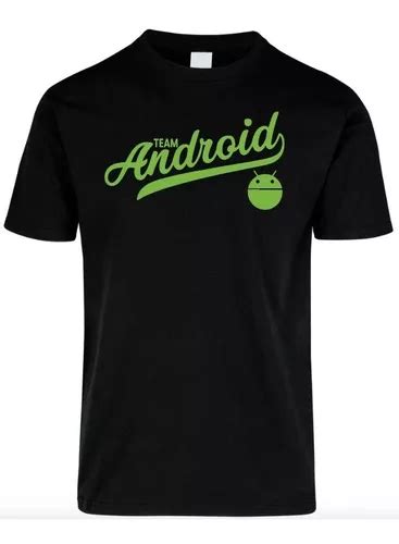 Playera Para Programadores Team Android Mercadolibre