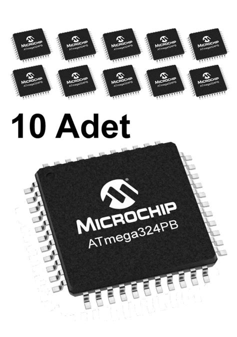 Microchip Atmel Atmega PB AU TQFP Atmega Adet Fiyatları ve Özellikleri