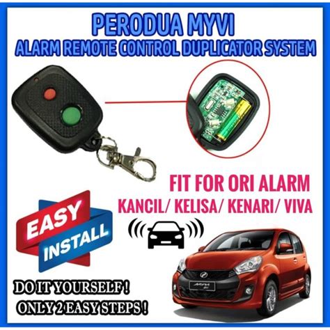 Perodua MYVI Alarm Remote Control KANCIL KELISA KENARI VIVA Alarm