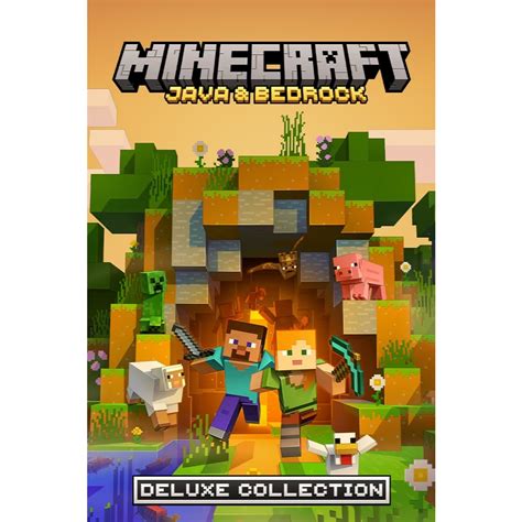 Jual Minecraft Java And Bedrock Edition Deluxe Collection Microsoft