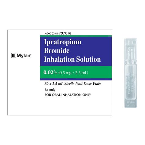 Albuterol Sulfate Nebulizer Solution 0 042 1 25mg 3ml Unit Dose Box