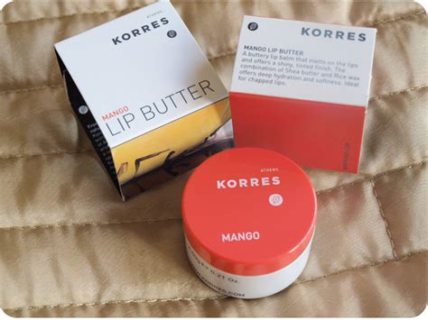 The Black Pearl Blog Uk Beauty Fashion And Lifestyle Blog Korres Mango Lip Butter Review