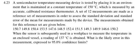 Solved Problem Needs Solved Via Matiab 423 A Semiconductor