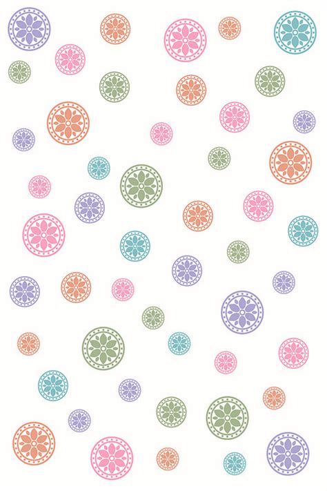 유토이미지 한국적이고 동양적인 고유의 전통패턴을 파스텔톤칼라로 패턴화시킨 일러스트 벡터이미지