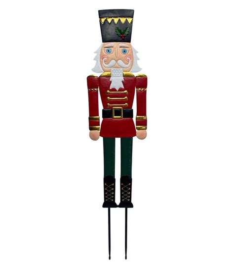 36 Christmas Metal Nutcracker Yard Sign By Place And Time Joann