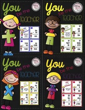 Adding Subtracting Multiplying And Dividing Task Card Bundle W Qr Codes