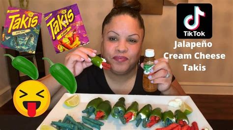 Mukbang Viral Tiktok Foods You Must Try Jalapeno Cream Cheese Takis