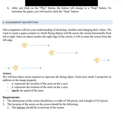 Solved 1 Brief Introdunction To Pygame Zero We Are Going To Use