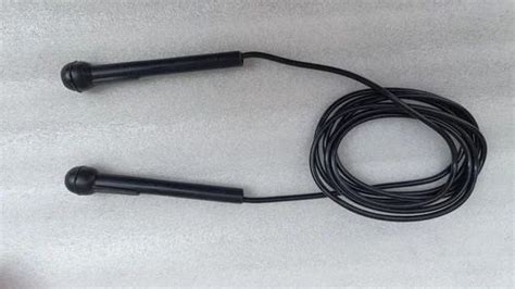 Pvc Black Plastic Skipping Rope For Exercise At Rs 27 In Meerut Id