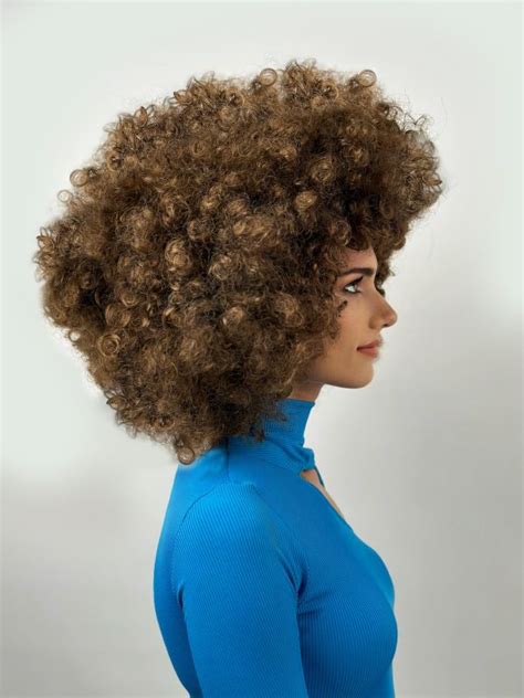 Super Jumbo Brown Afro Wig By Allaura Becs Costume Box
