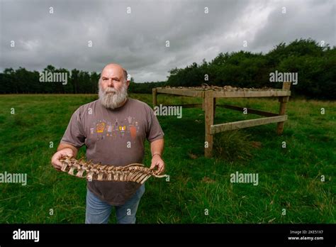 Picture By Jim Wileman 13 08 21 Derek Gow Pictured With A Sky Table At Upcott Grange Farm