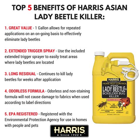 Harris Asian Lady Beetle Japanese Beetle And Box Elder Killer Liquid
