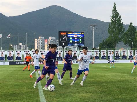 2023wk리그17r창녕wfc0 Vs 1화천kspo 창녕 스포츠파크 Kwff