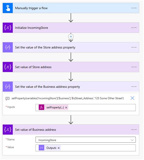 Set A Value In A Nested Json Object Variable Power Platform Community